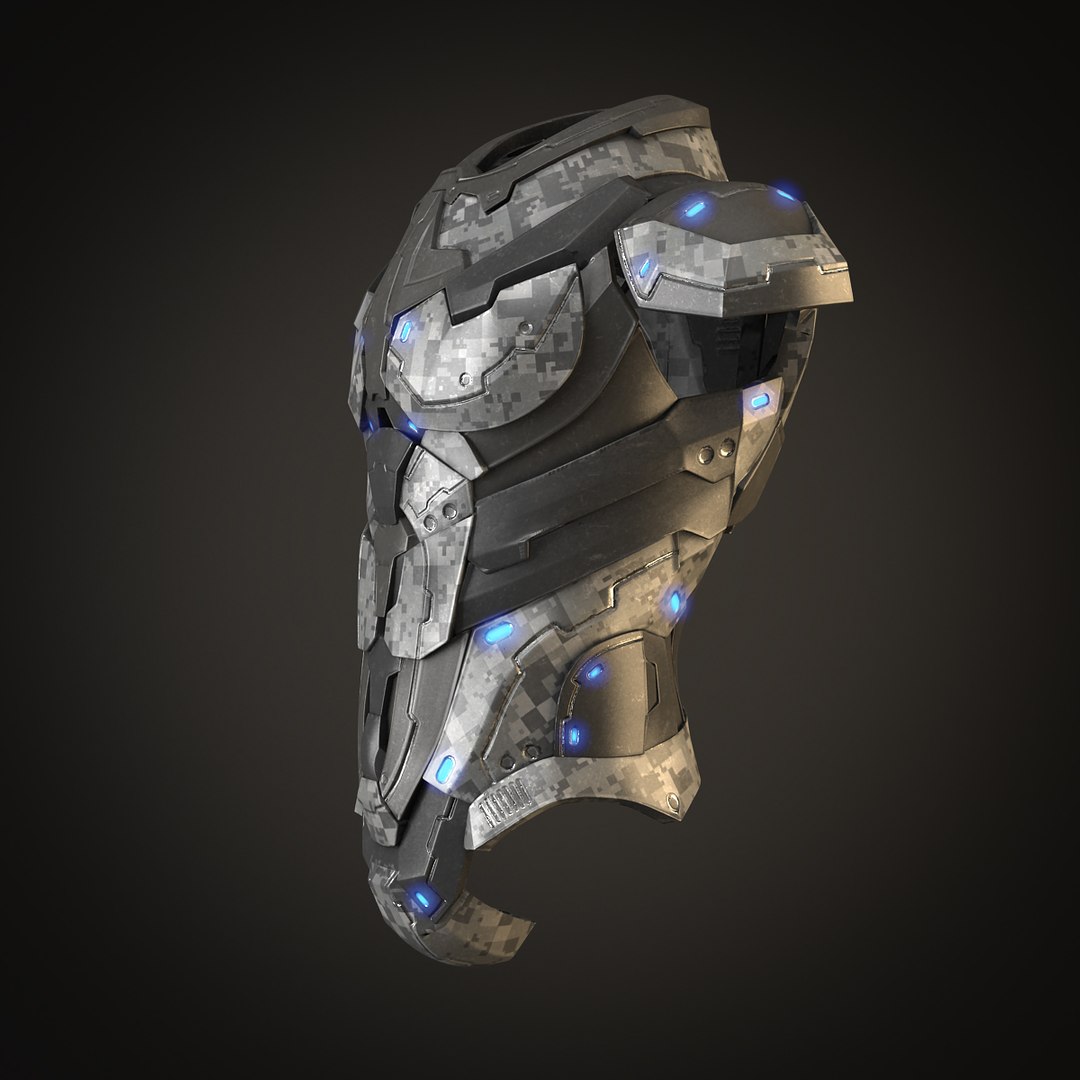 Nano Armor 3d Model