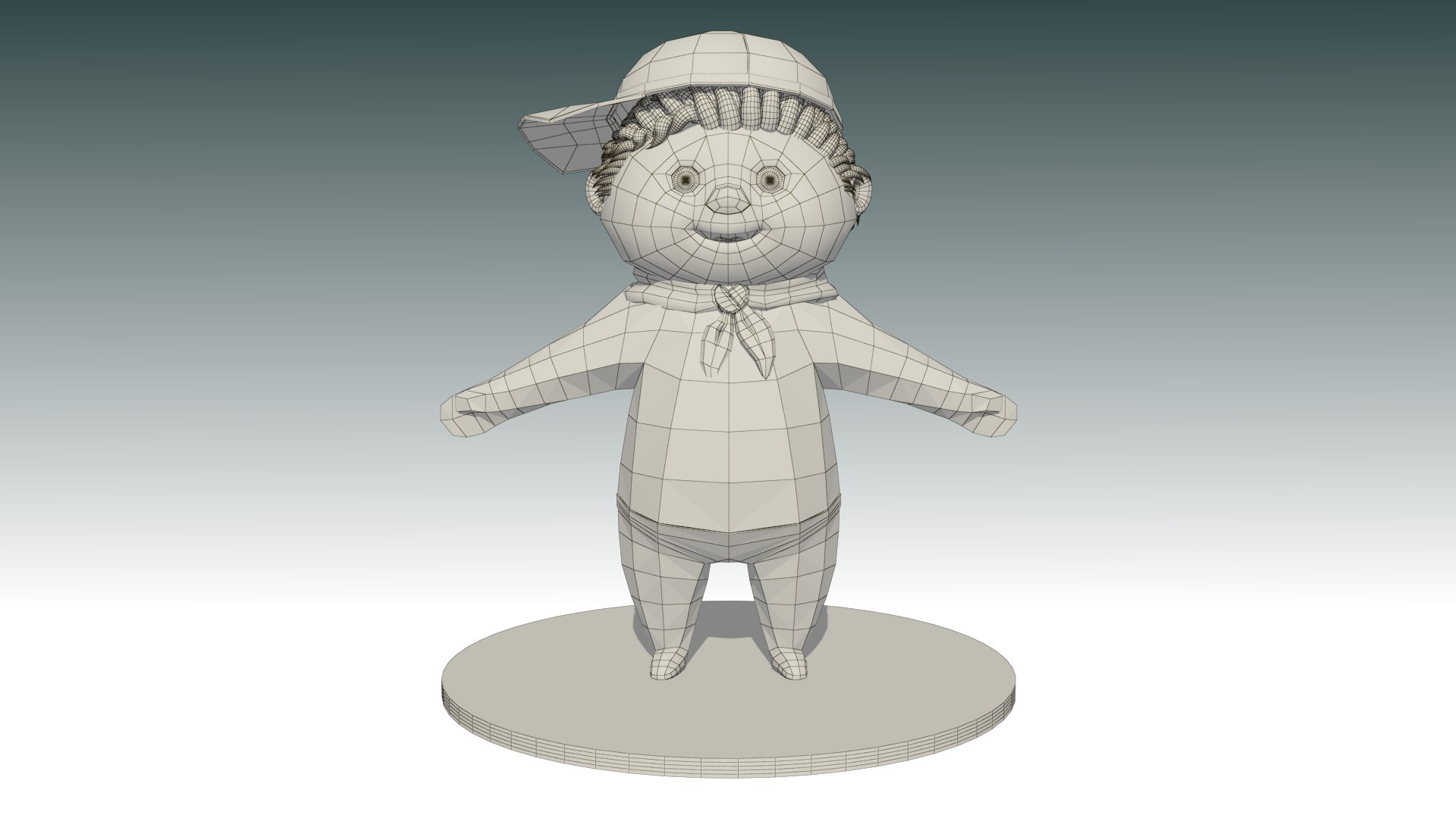 Bally Cartoon Walk 3d Max