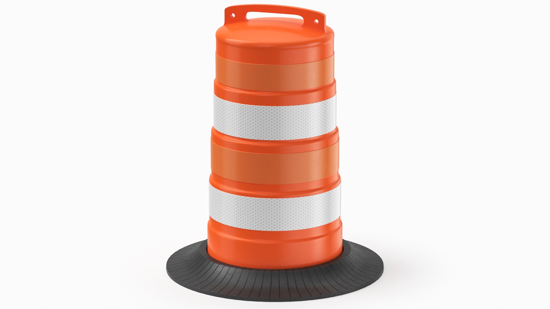 Traffic Barrel 02 3D Model - TurboSquid 2068196