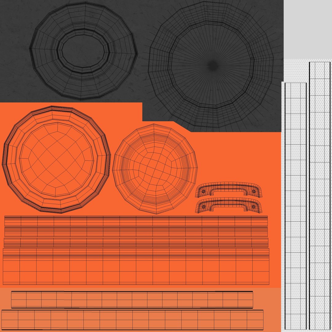 Traffic Barrel 02 3D Model - TurboSquid 2068196