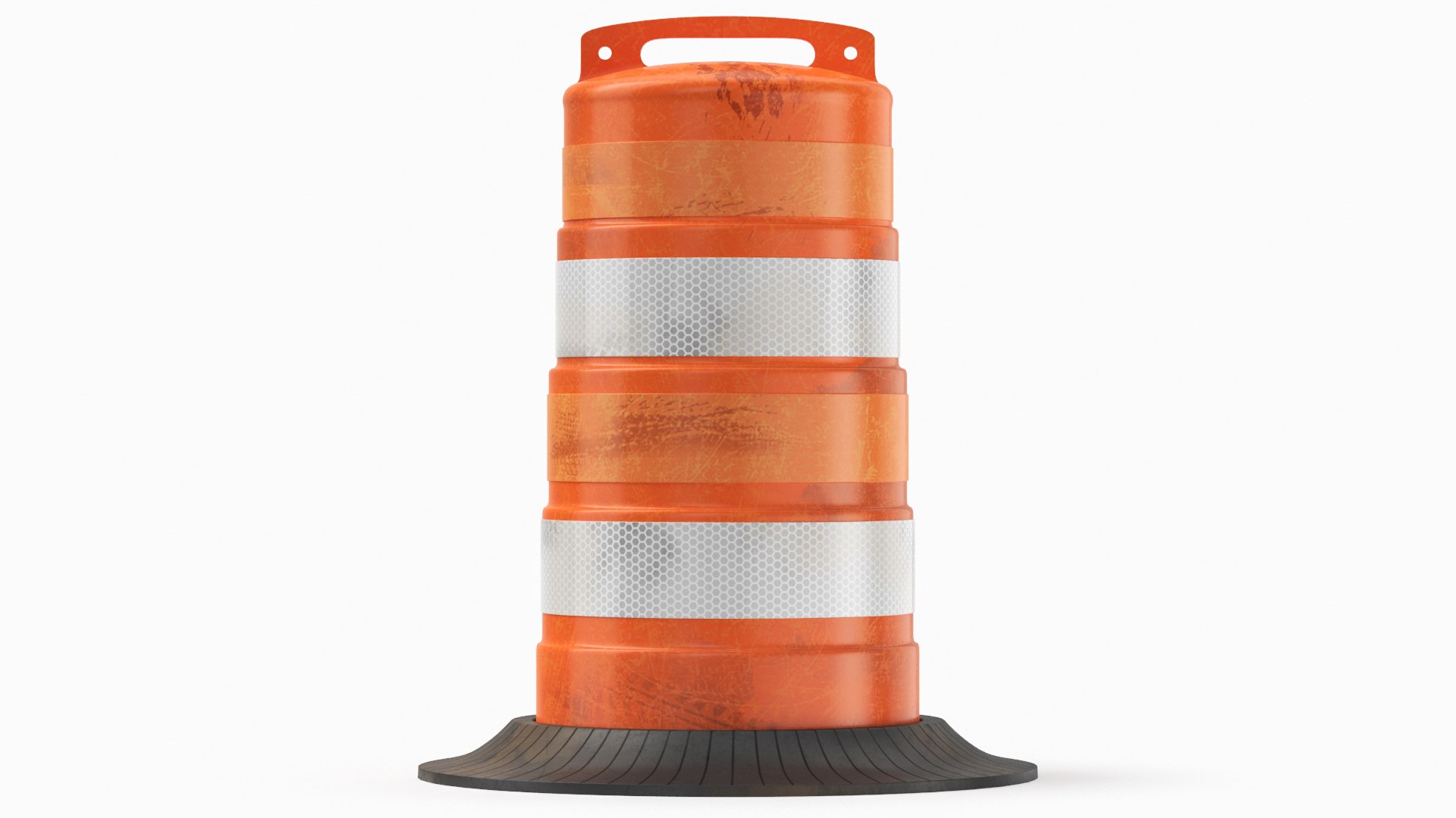 Traffic Barrel 02 3D Model - TurboSquid 2068196