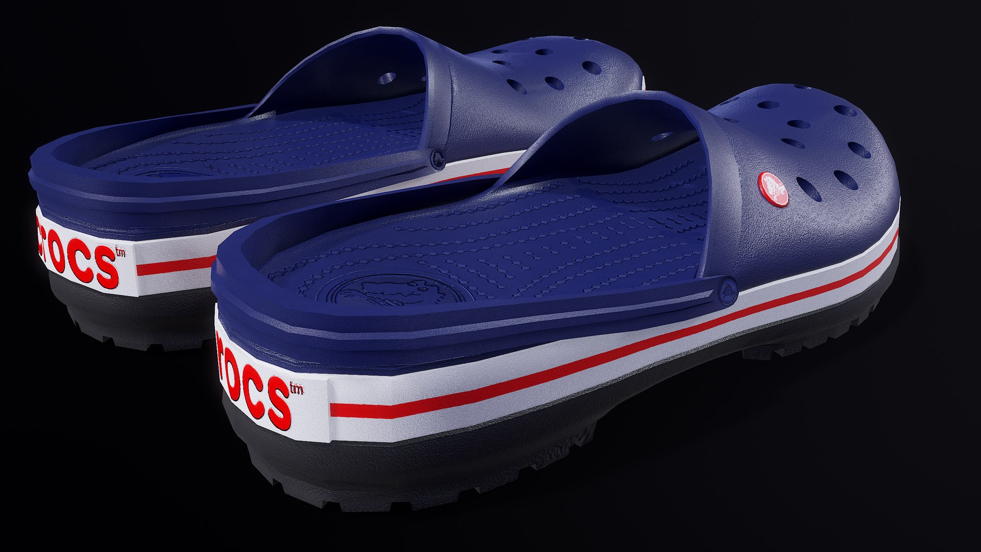 Crocs Classic Shoes Lowpoly PBR 3D - TurboSquid 1804080