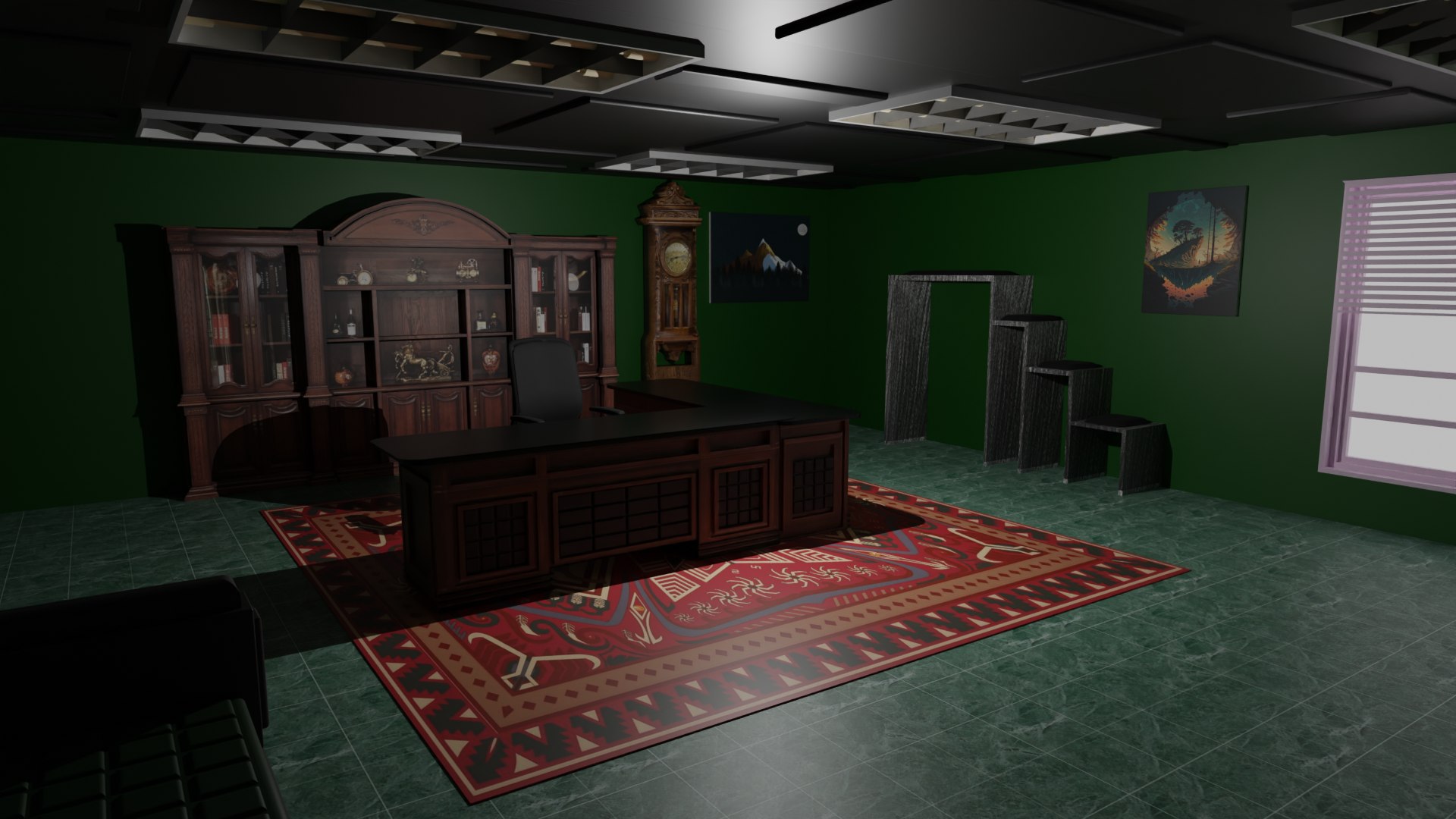 Boss Office 3D Model - TurboSquid 2164802