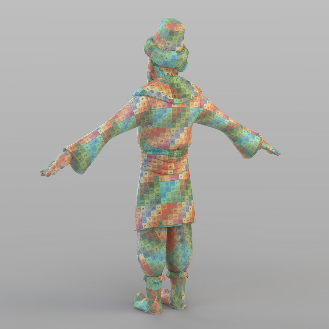 3D ottoman old man - TurboSquid 1614005