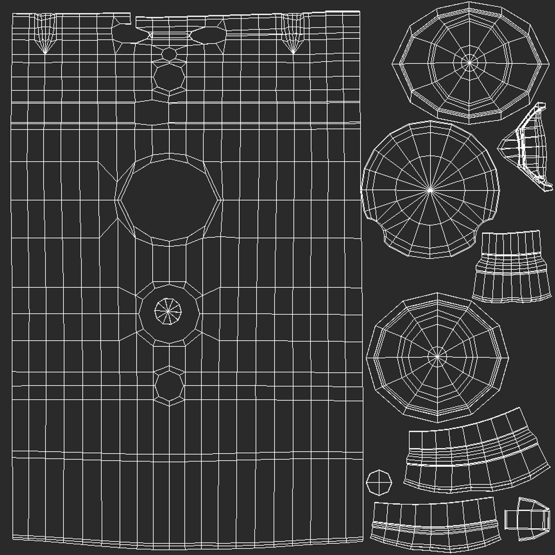 hudson j3a steam engine 3d model