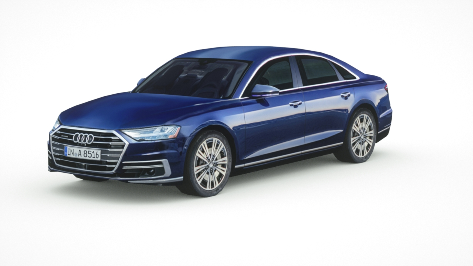 Audi A8 2019 3D Model - TurboSquid 1405281