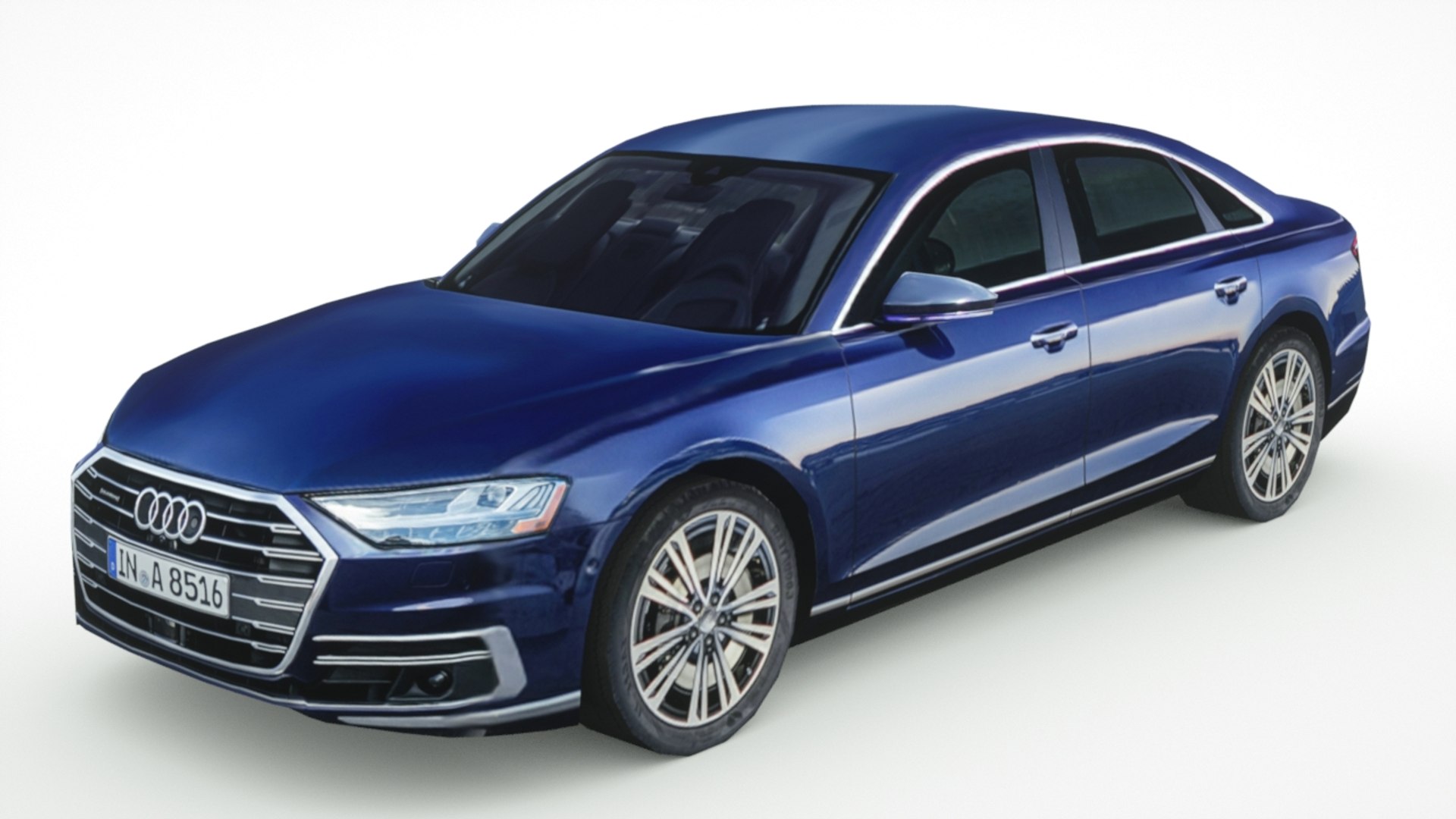 Audi A8 2019 3D Model - TurboSquid 1405281