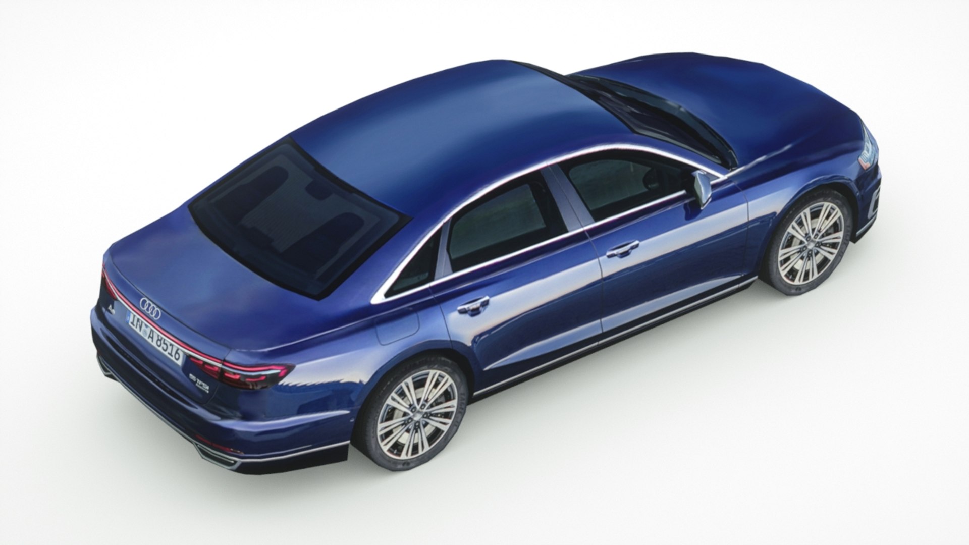 Audi A8 2019 3D Model - TurboSquid 1405281