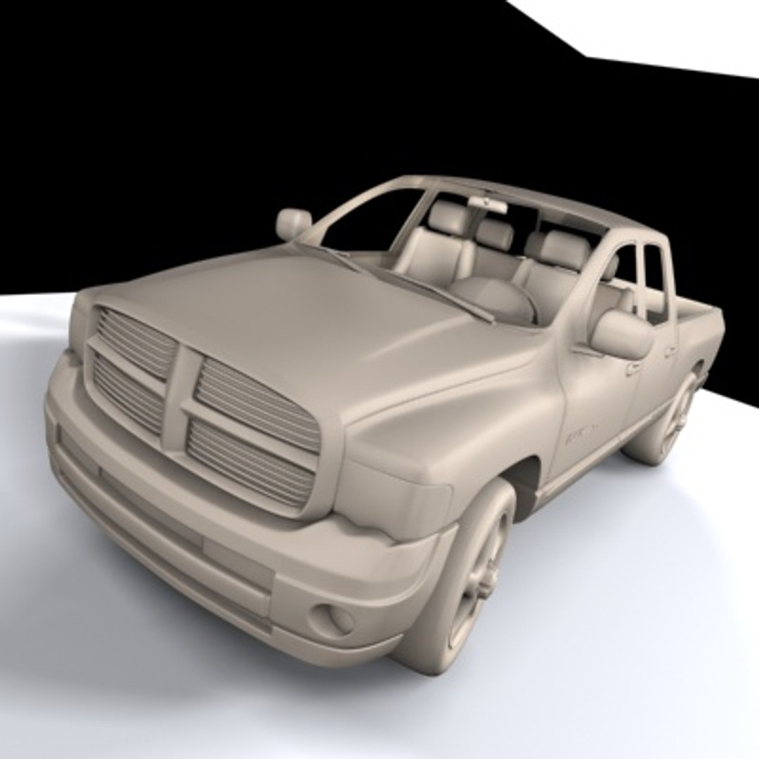 Dodge Ram 2500 3d Model