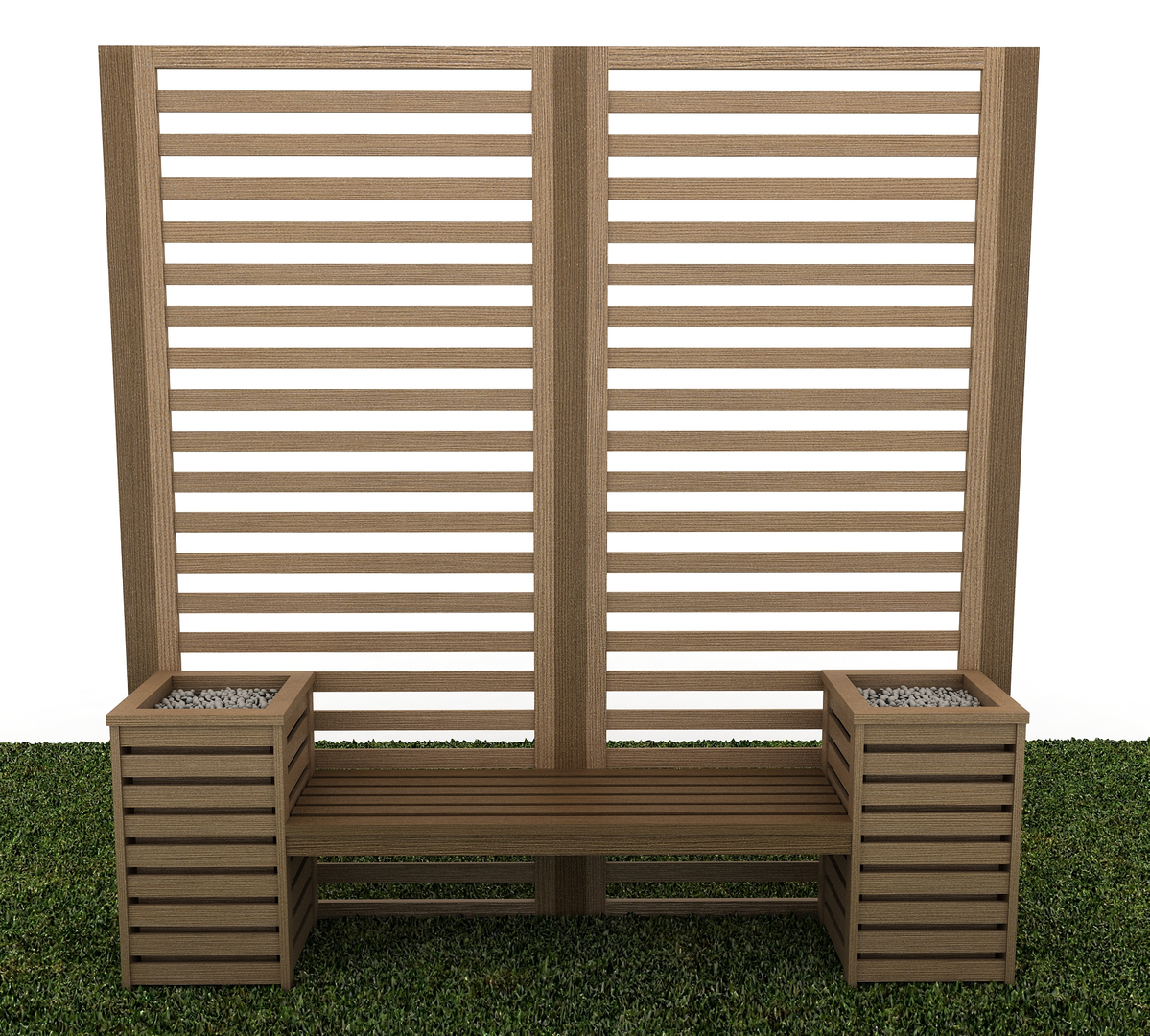 3D planter plant bench - TurboSquid 1634463
