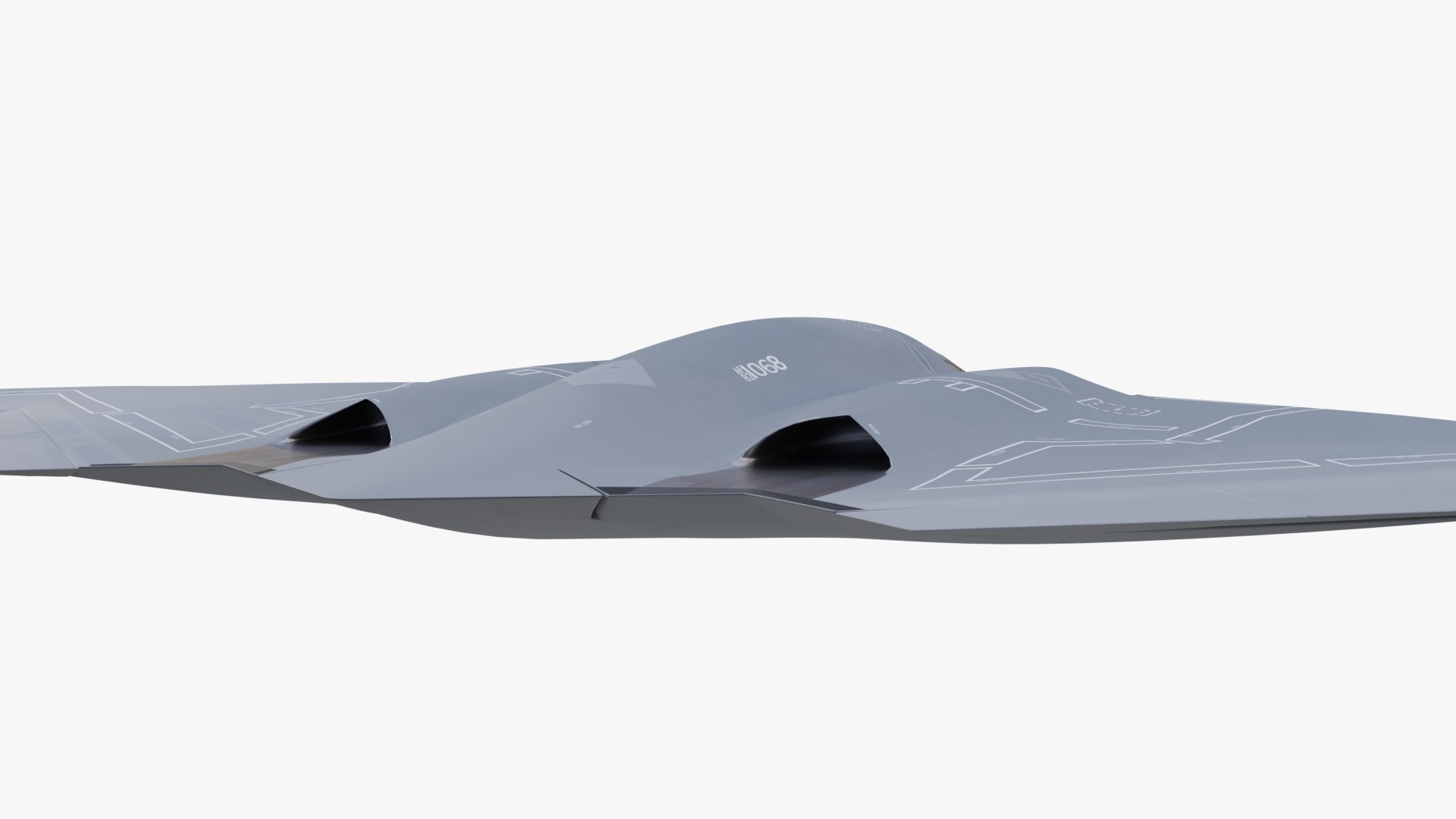 3D Northrop Grumman B-2 model - TurboSquid 1735501