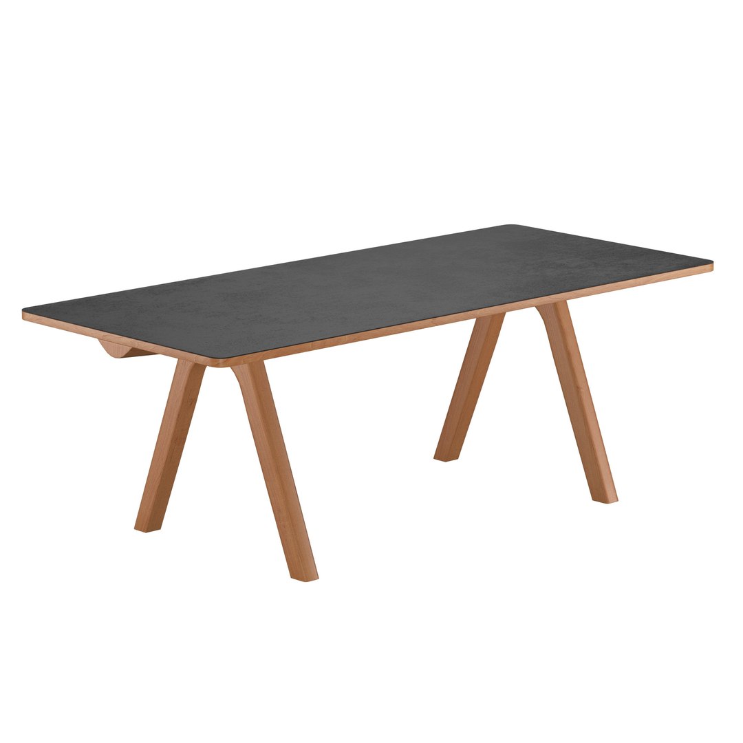 3D Chevron Dining Table Dasras - TurboSquid 2367295