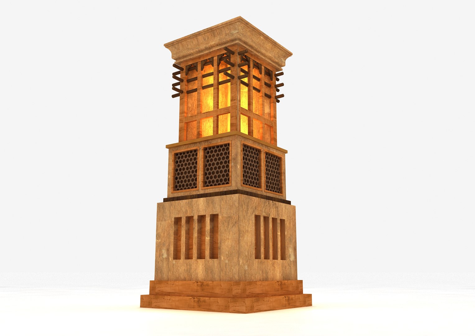 Wind Tower 3D Model - TurboSquid 1995377