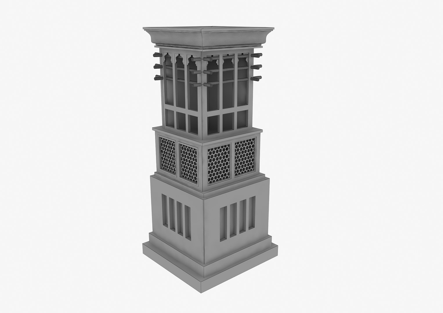 Wind Tower 3D Model - TurboSquid 1995377