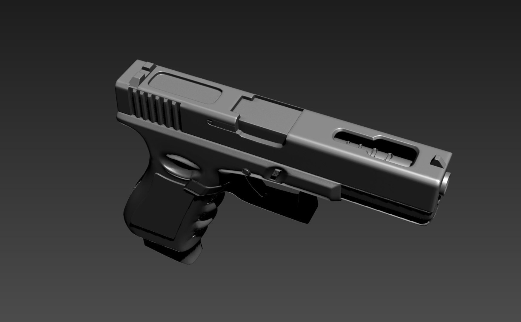 Glock18c 3D model - TurboSquid 1402292