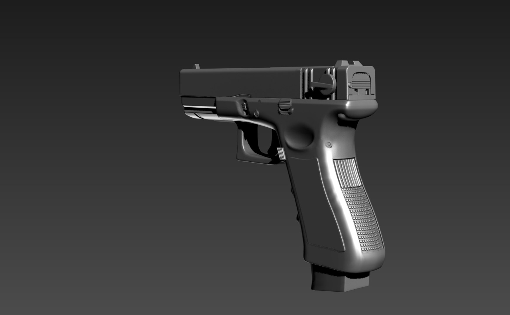 Glock18c 3D model - TurboSquid 1402292