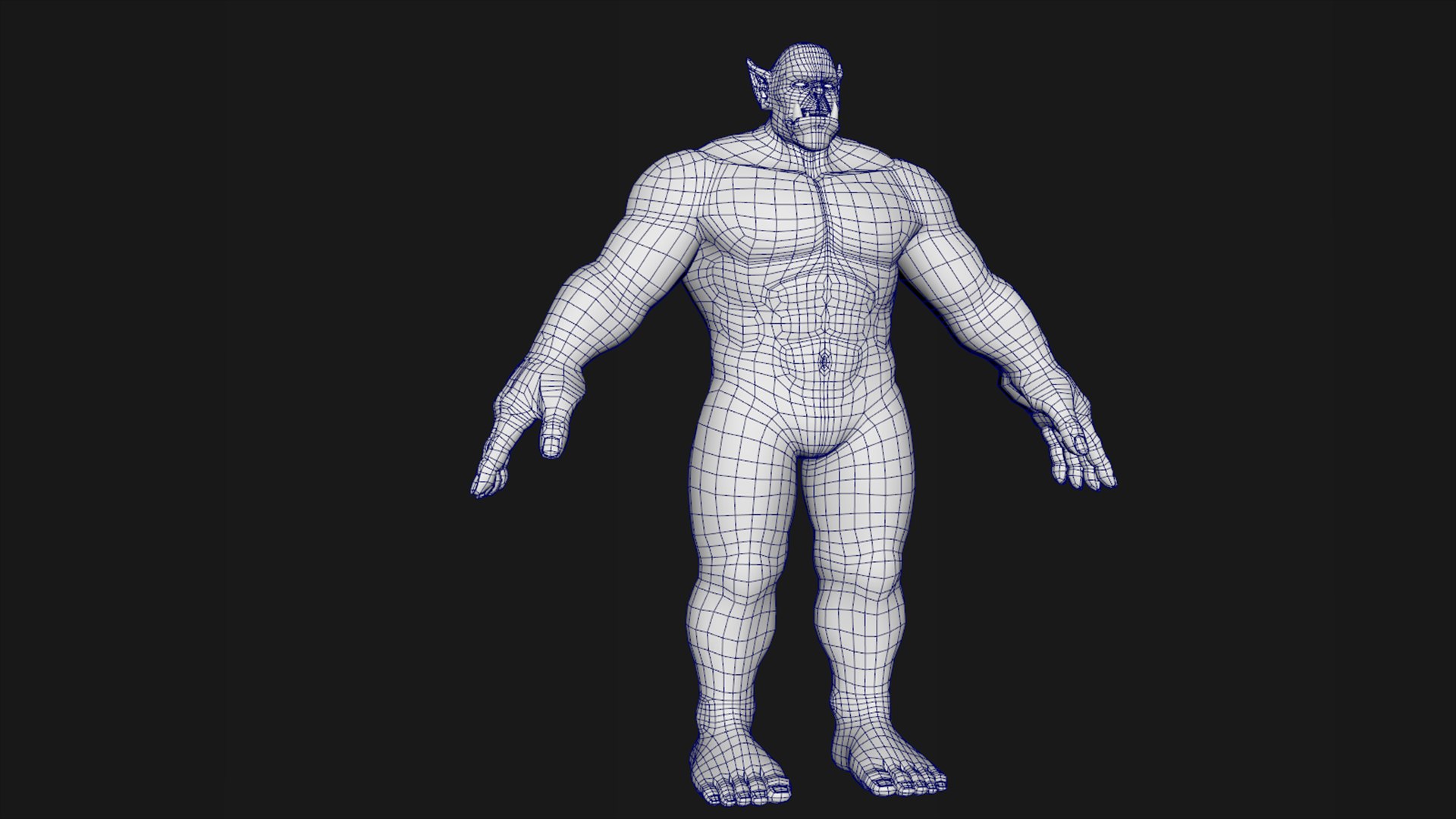 Orc Base Model - TurboSquid 1422817