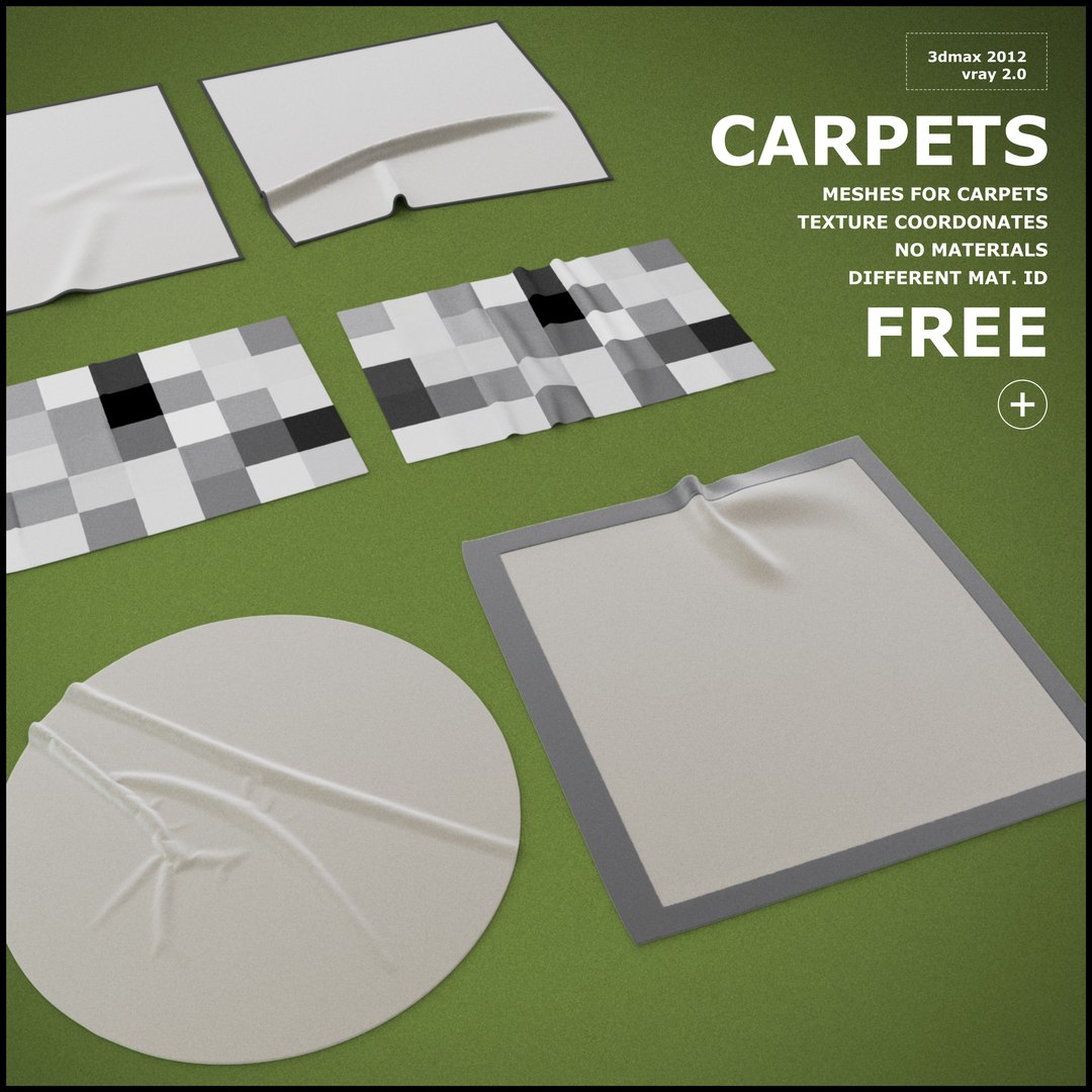Carpets Meshes Obj Free