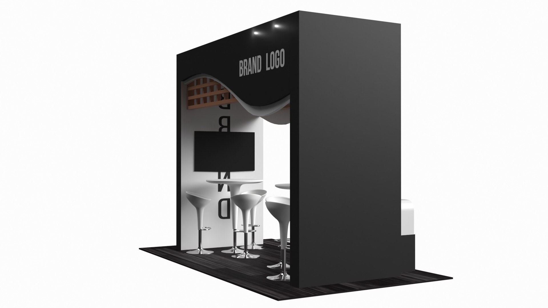3D Model Stand Advertising - TurboSquid 1620844