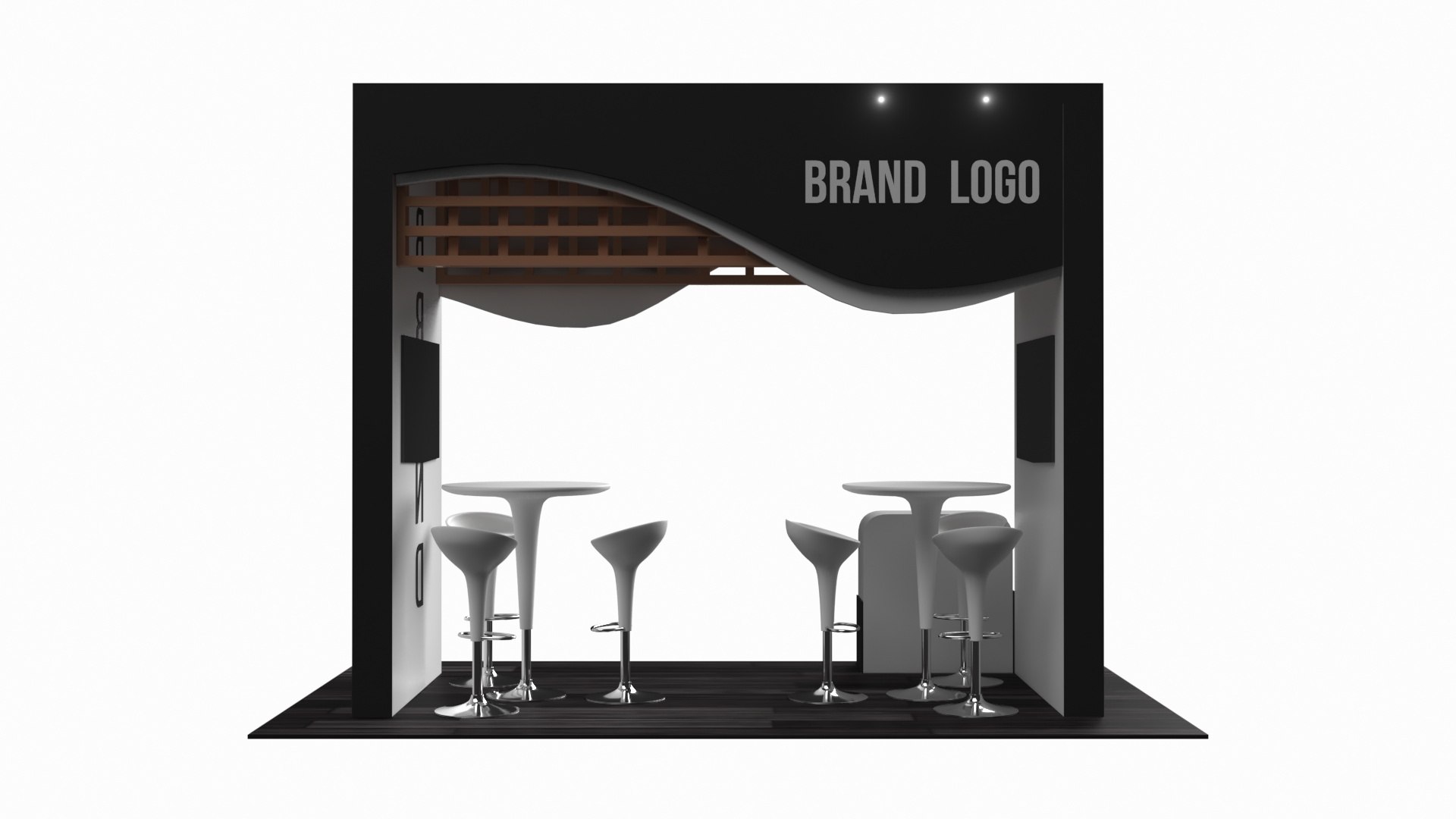 3D Model Stand Advertising - TurboSquid 1620844