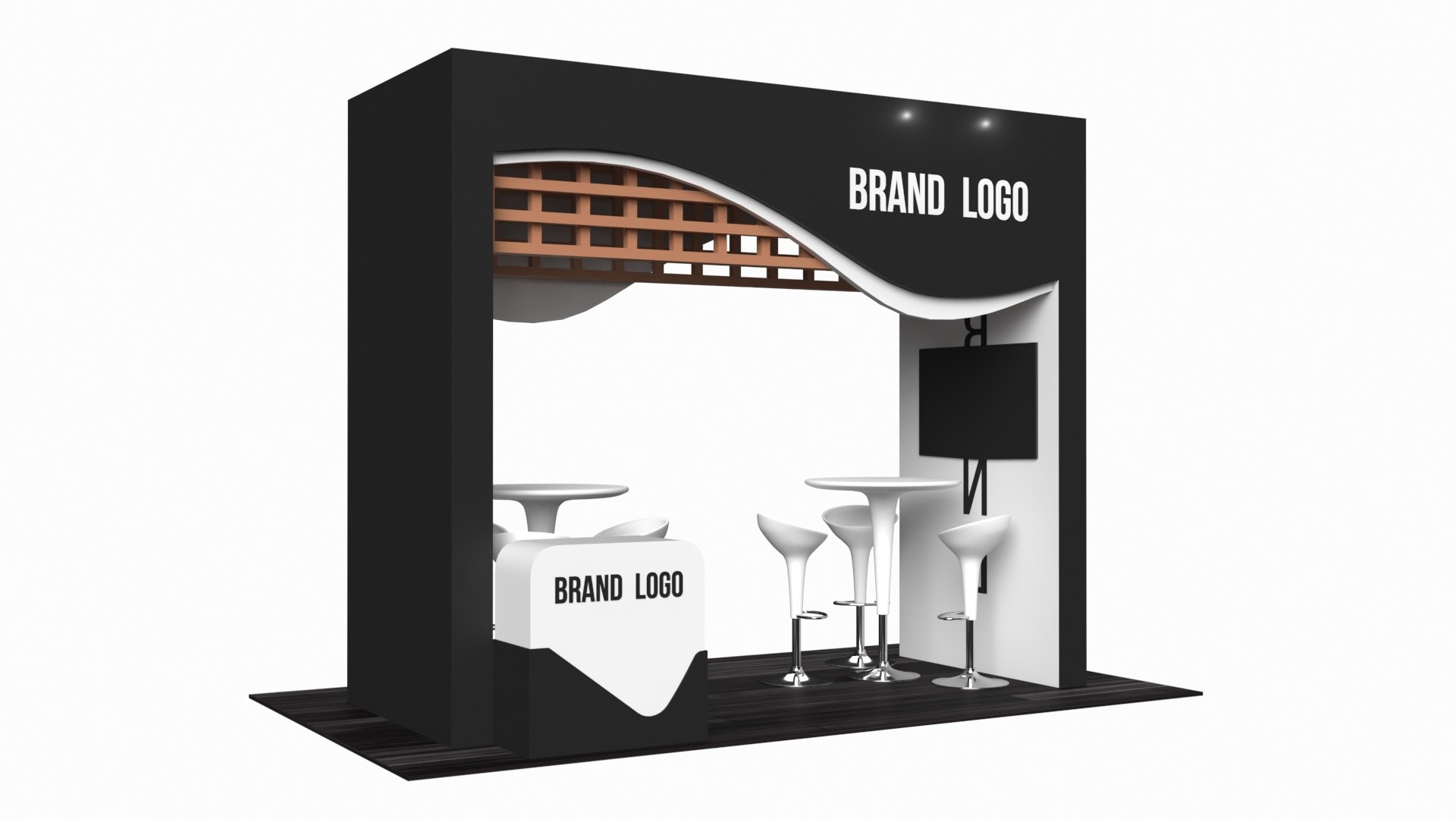 3D Model Stand Advertising - TurboSquid 1620844