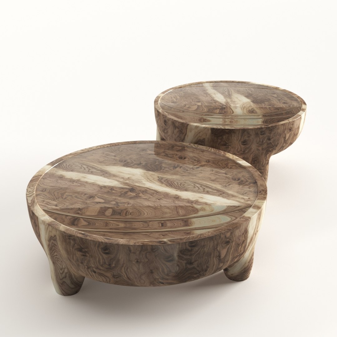 Inkolo Coffee Table 3D Model - TurboSquid 1624718