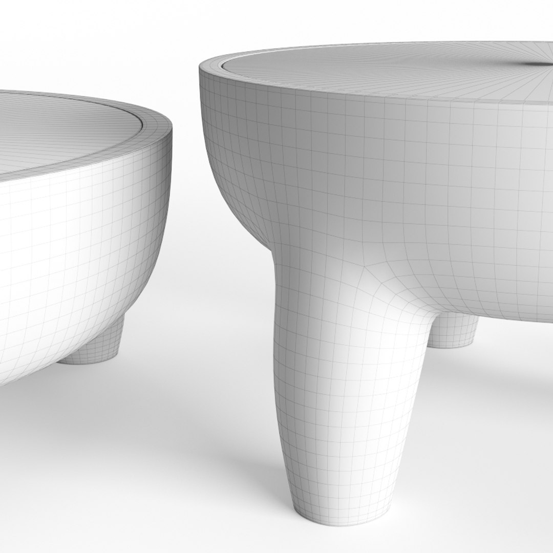 Inkolo Coffee Table 3D Model - TurboSquid 1624718