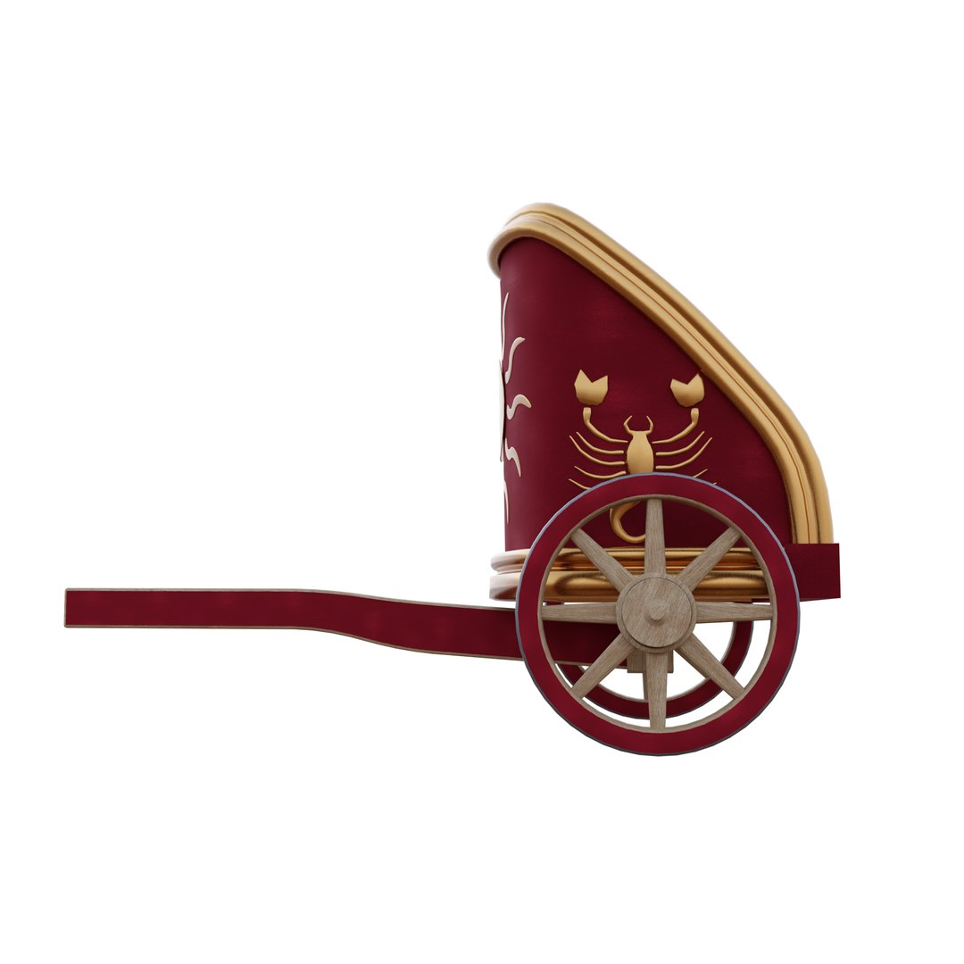 Fancy Chariot Model - TurboSquid 2340429