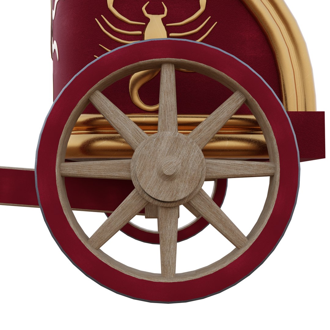 Fancy Chariot Model - TurboSquid 2340429