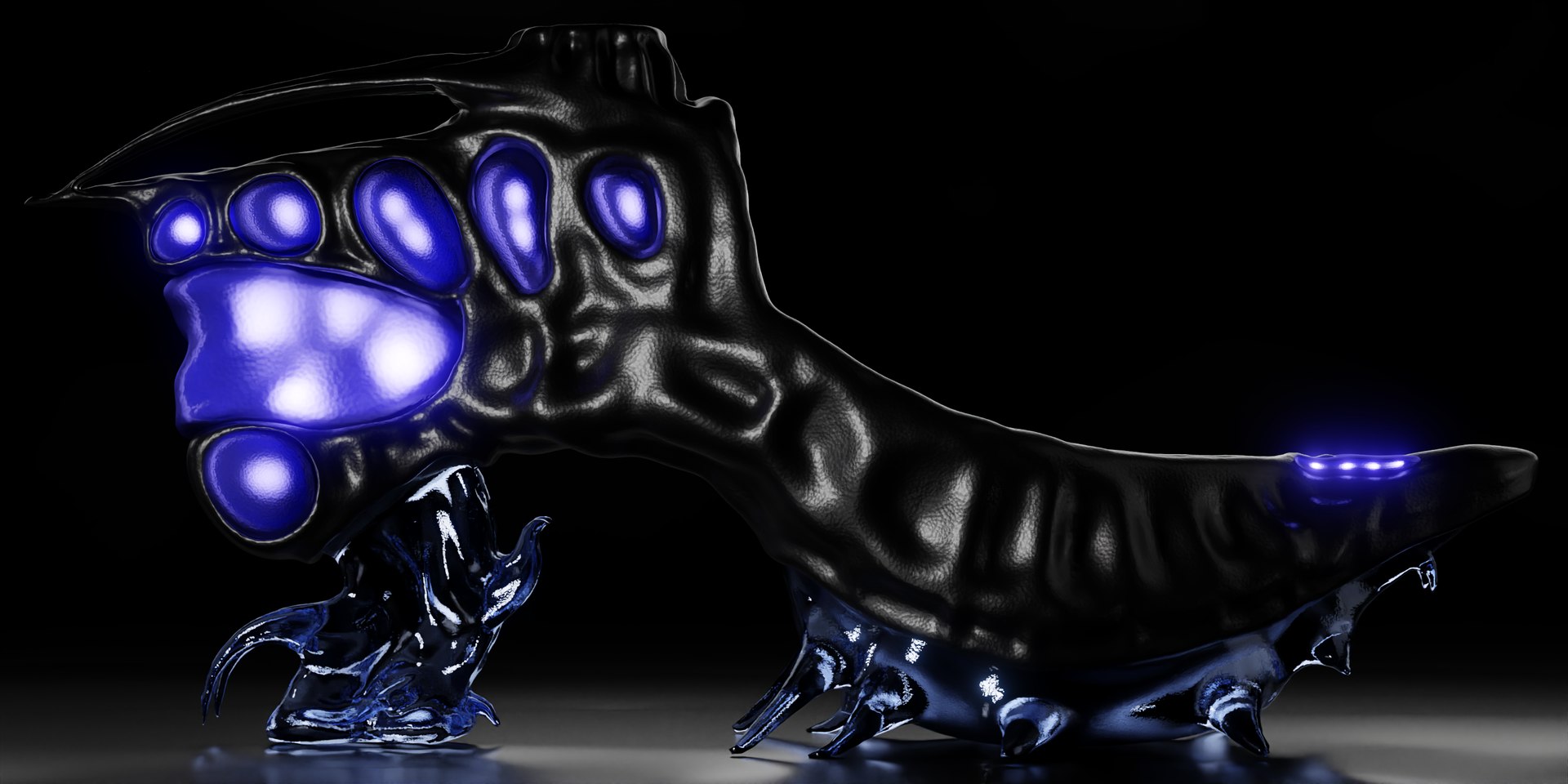 Shoes Prototype Alien Giger inspired model - TurboSquid 2021421