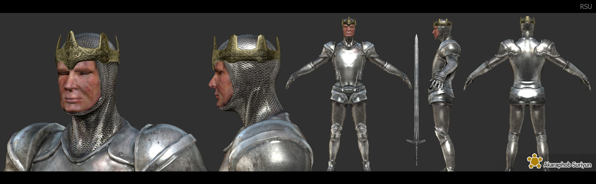 king man obj