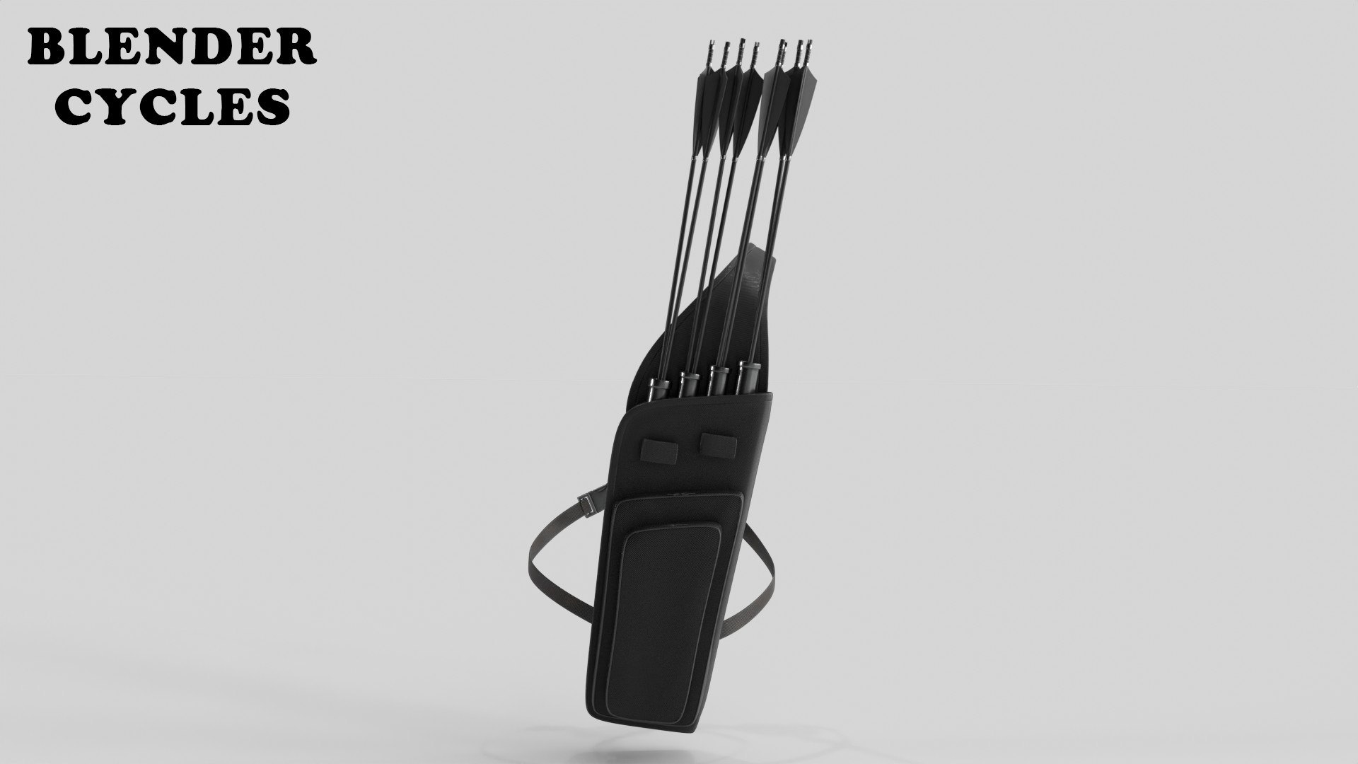 3D Model Quiver With Arrows - TurboSquid 2053280