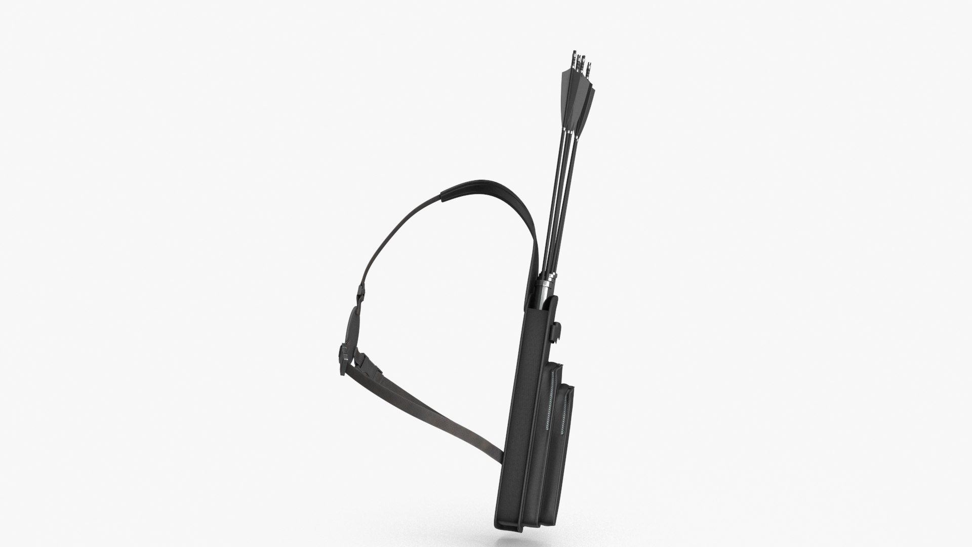 3D Model Quiver With Arrows - TurboSquid 2053280
