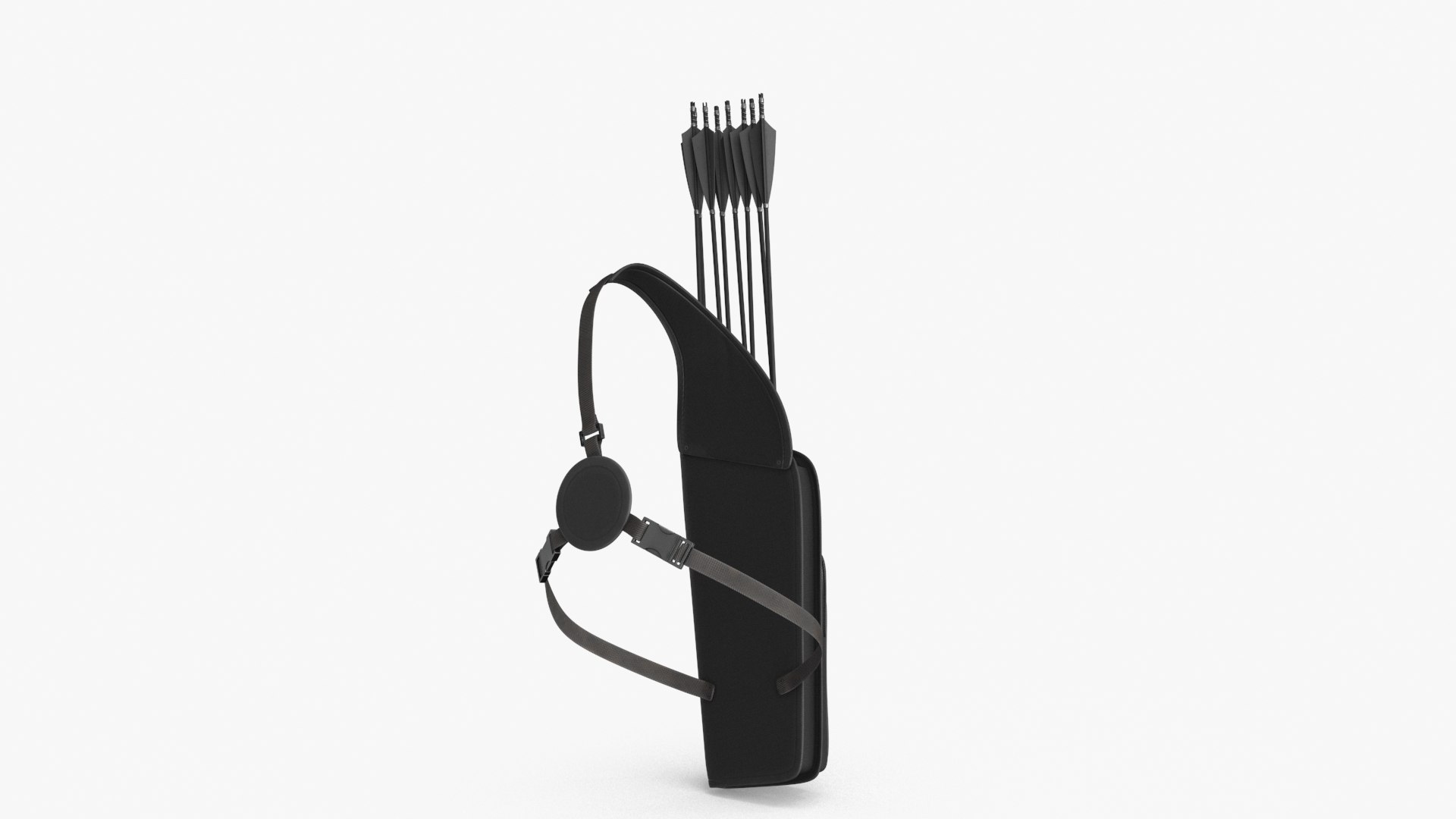 3D Model Quiver With Arrows - TurboSquid 2053280