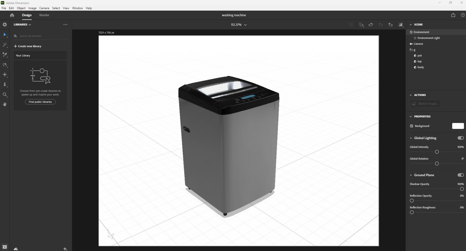 3D Washing Machine Model - TurboSquid 2163236