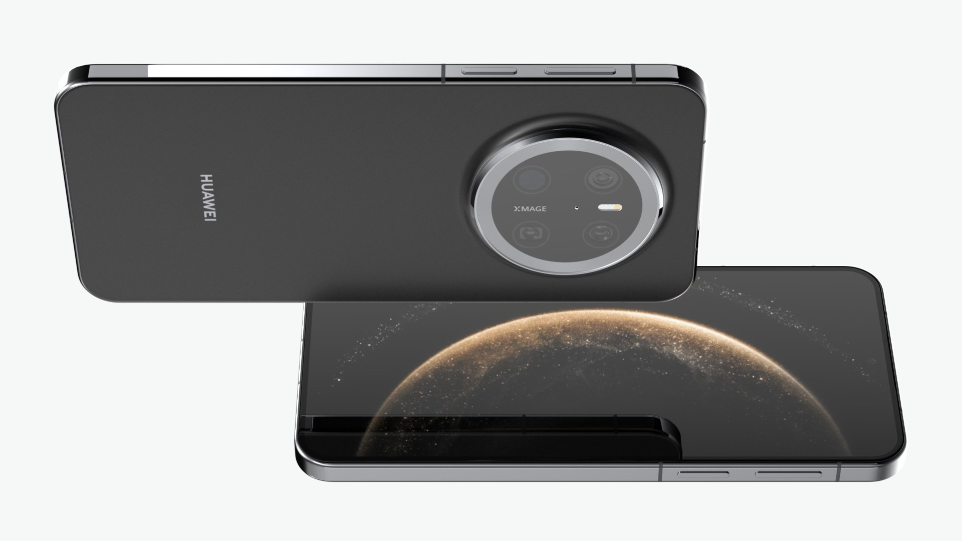 3D Model Huawei Mate 70 Obsidian Black - TurboSquid 2321145