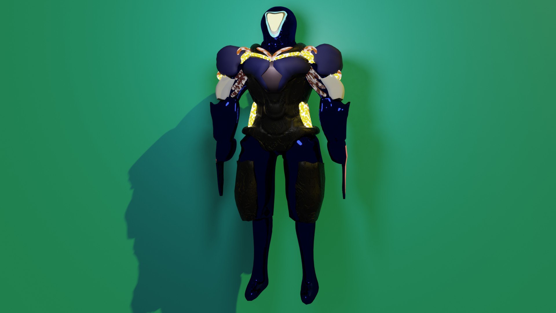 Mecha Ninja 3D Model - TurboSquid 1789492