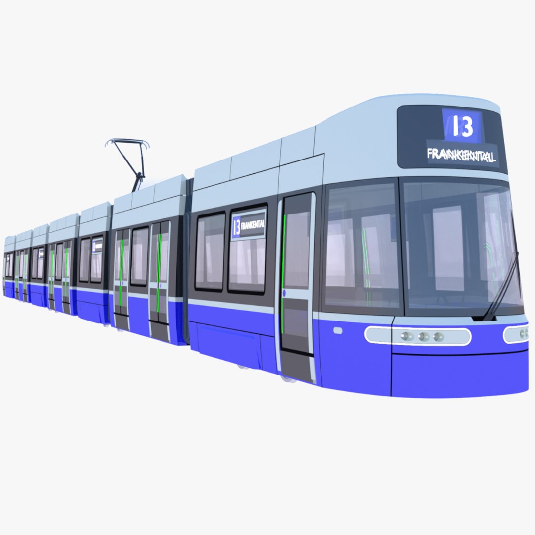 3D European Trams And Metro Model - TurboSquid 2357402