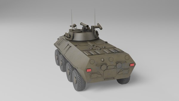 3D BTR 90 low poly model - TurboSquid 1796923