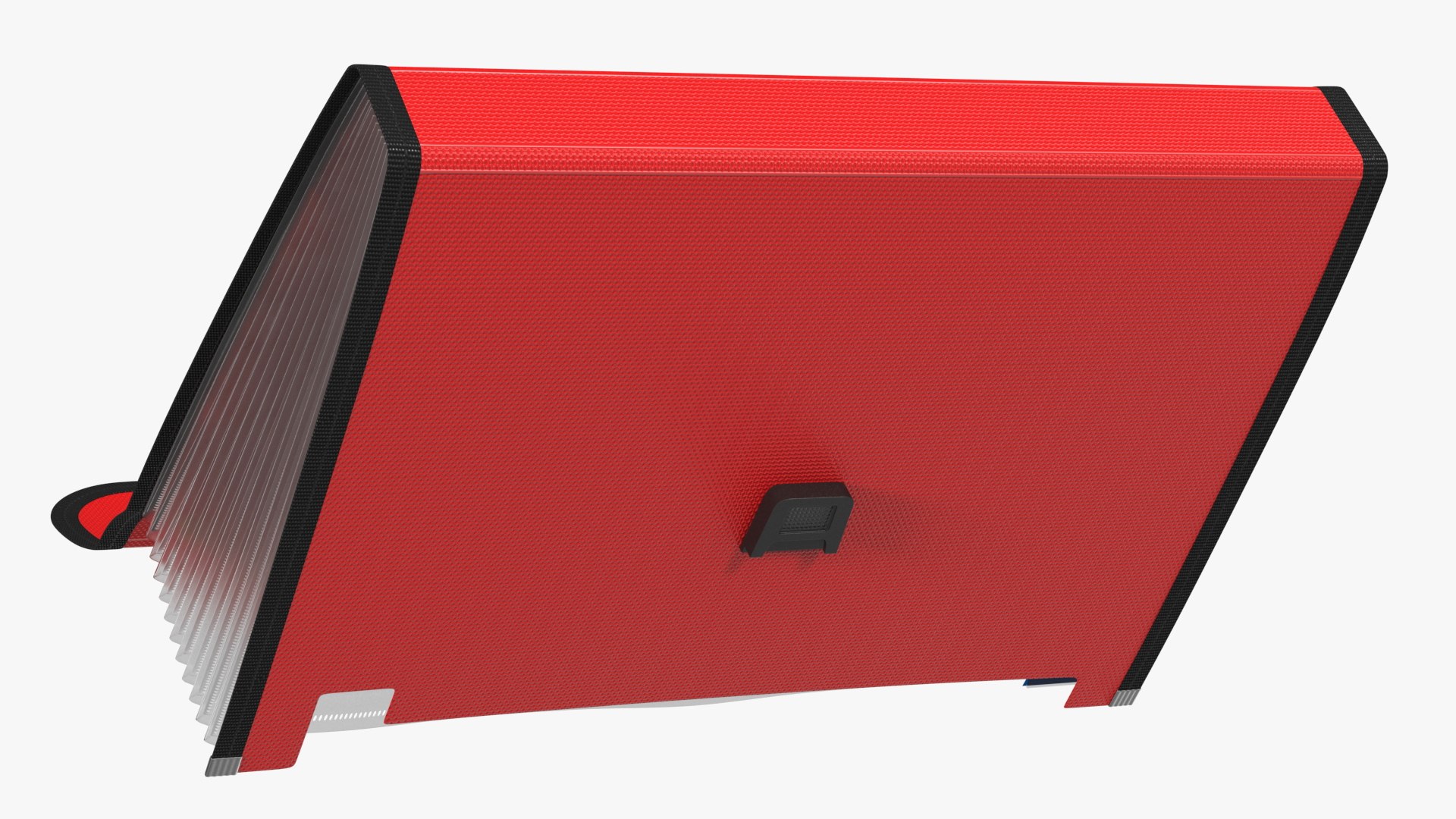 Expandable Document File Folder Red Open 3D Model - TurboSquid 1991761