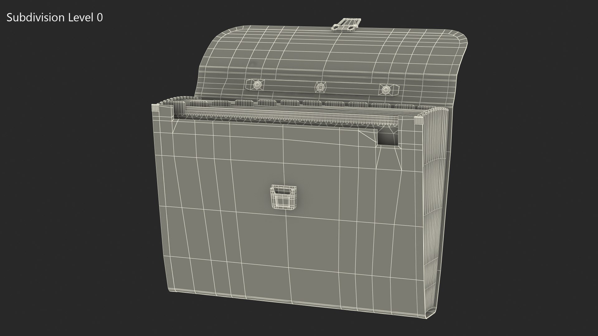 Expandable Document File Folder Red Open 3D Model - TurboSquid 1991761