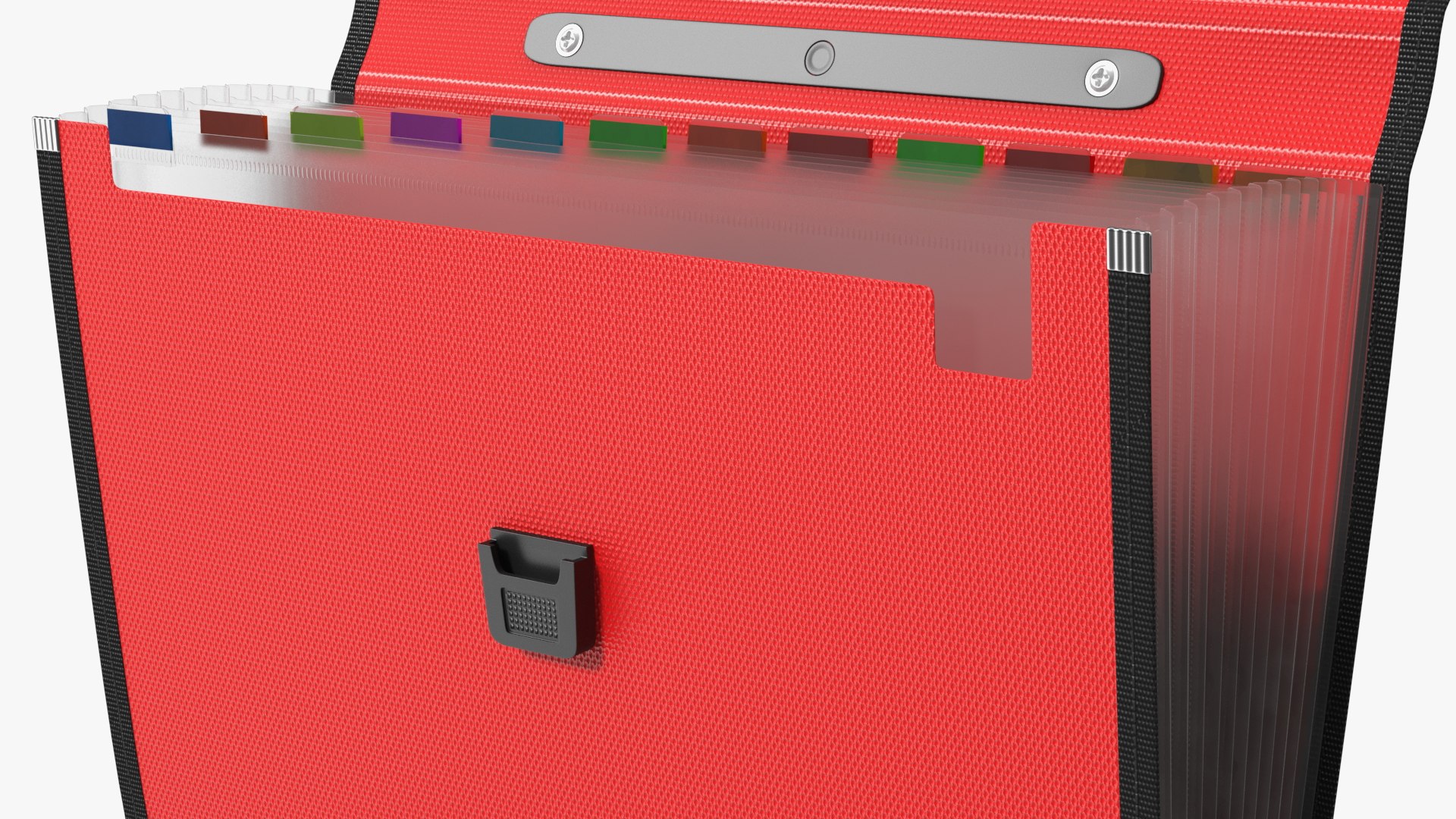 Expandable Document File Folder Red Open 3D Model - TurboSquid 1991761