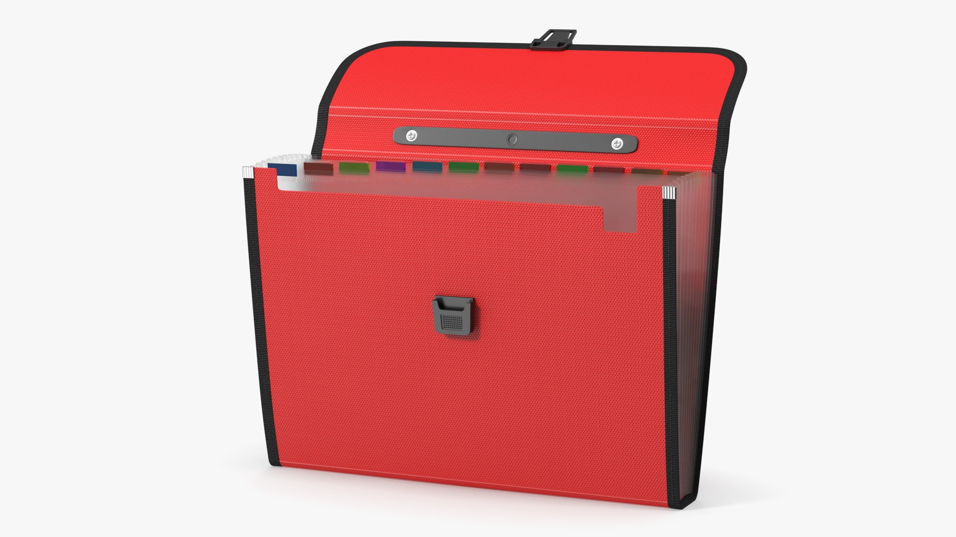Expandable Document File Folder Red Open 3D Model - TurboSquid 1991761