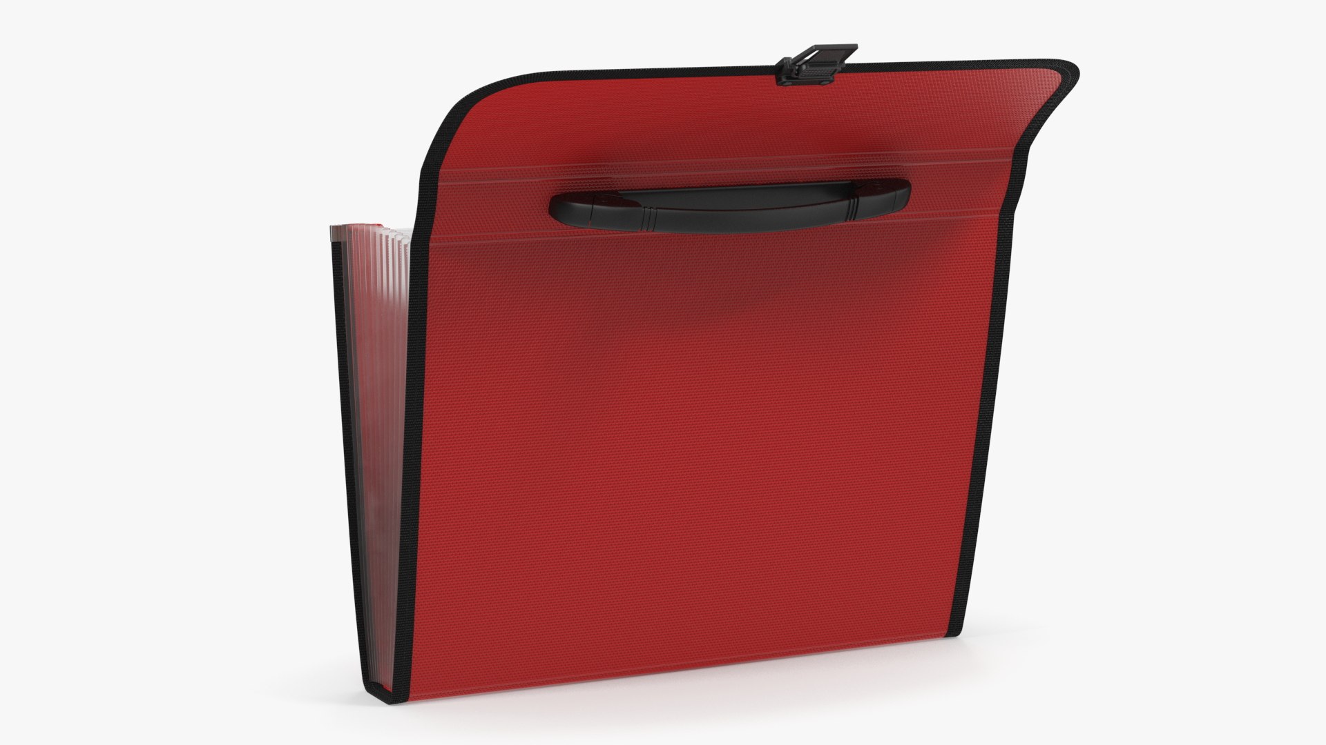Expandable Document File Folder Red Open 3D Model - TurboSquid 1991761