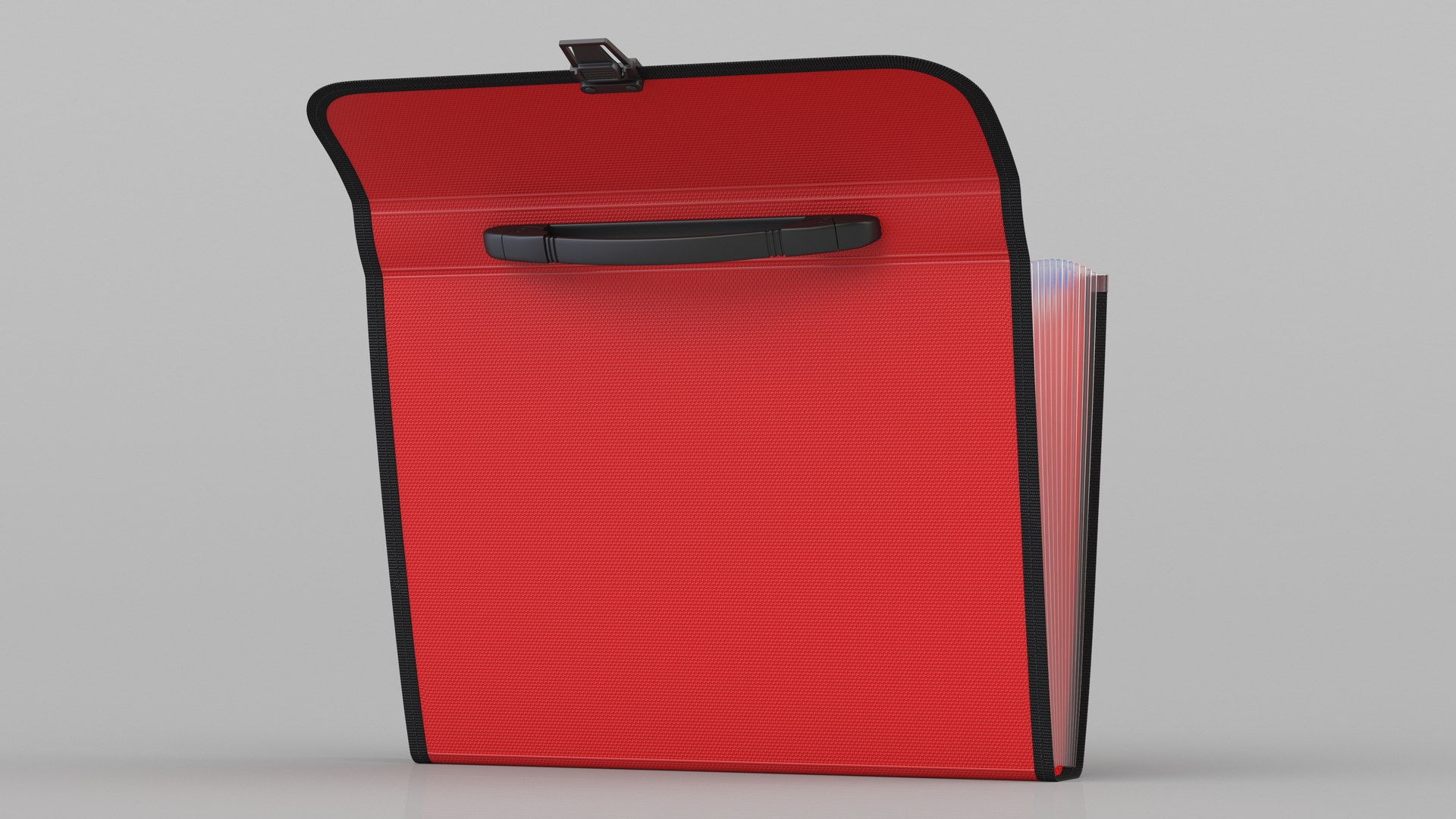 Expandable Document File Folder Red Open 3D Model - TurboSquid 1991761