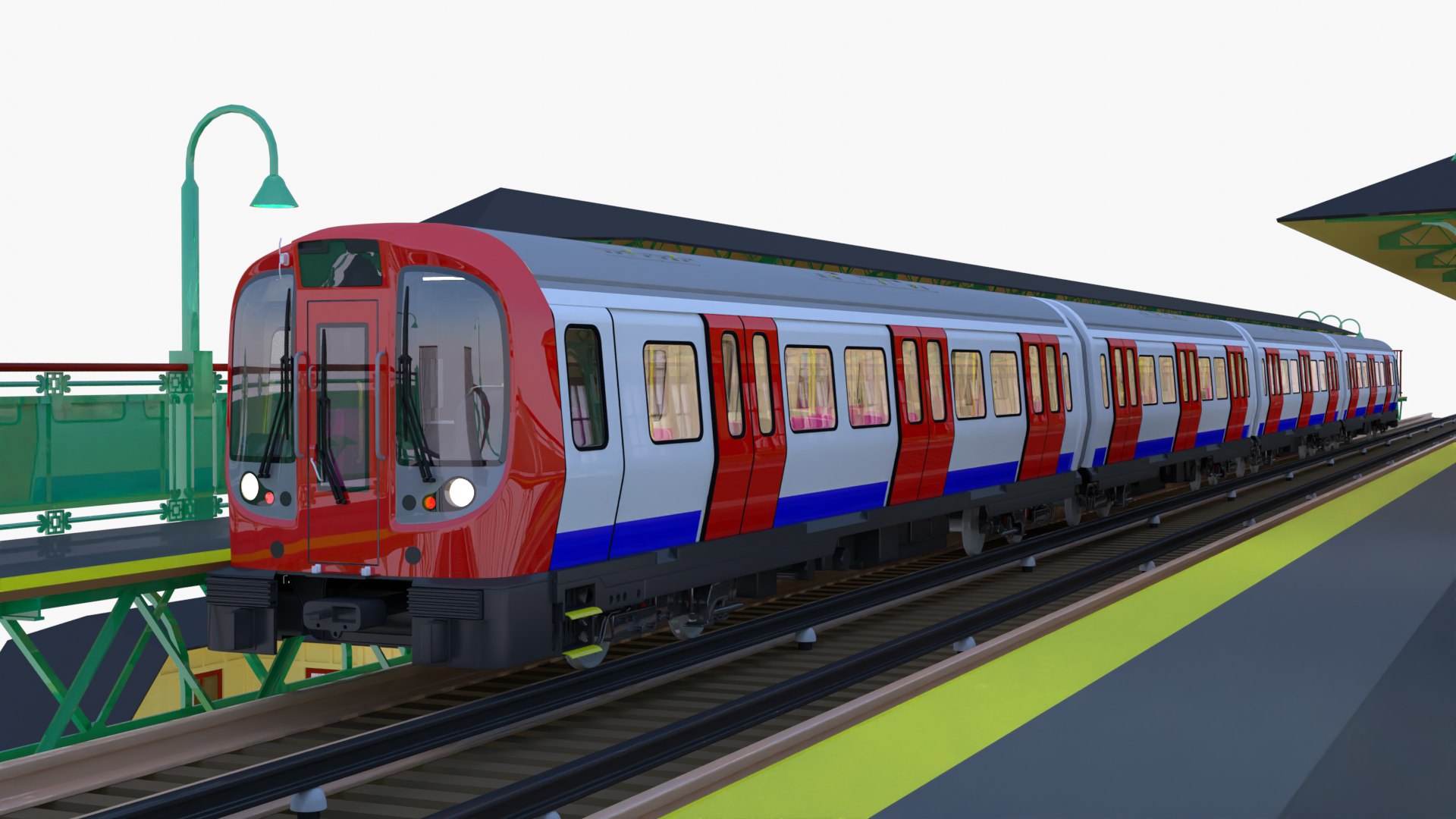3D London Metro Stations VI Model - TurboSquid 2309779