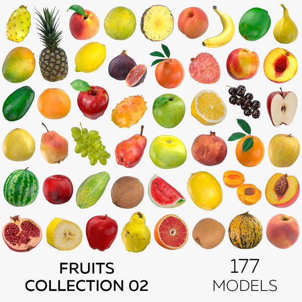 Fruit 3D Models for Download | TurboSquid