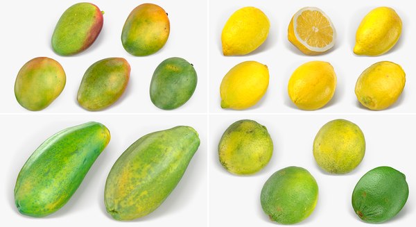 modelo 3d Colección Fruits 02 - 177 modelos - TurboSquid 1797896