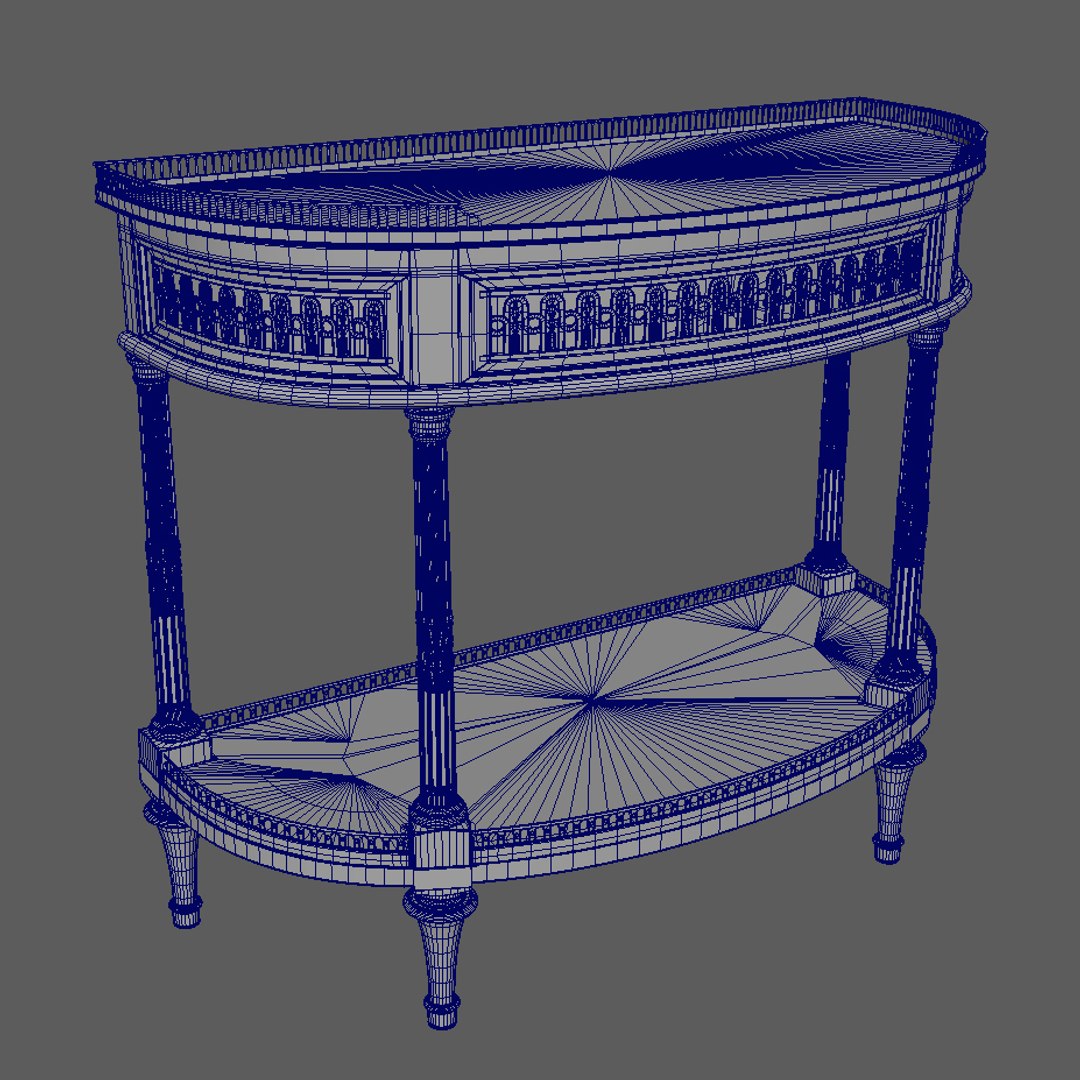 Entrance Table 3D Model - TurboSquid 1403464