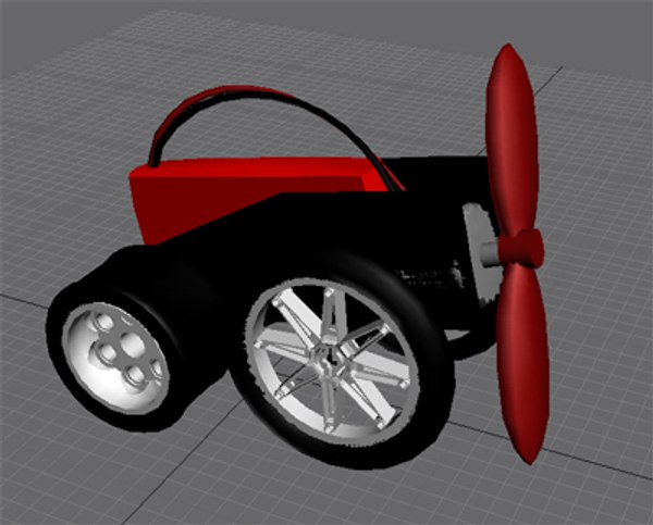 modelo 3d Poder del aire car.gmax - TurboSquid 180629